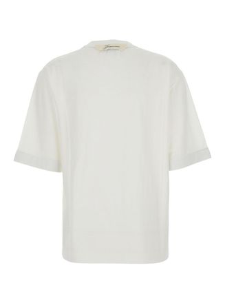 Jacquemus Womens T-Shirt Ventadou White Paper T-Shirts & Jerseys