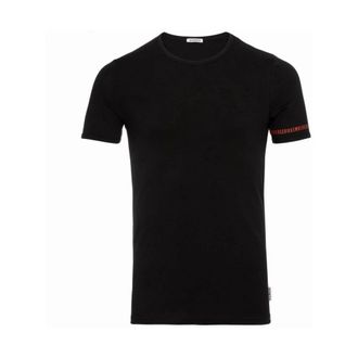 Dirk Bikkembergs Stylisches Undershirt f&uuml;r den modernen Mann - - Tops - Herren - Schwarzk - L