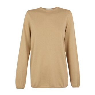 Cortana Rundhals-Strickware - - Knitwear - Damen - Beige - S