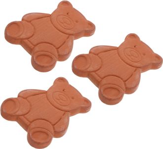 SOLUSTRE 3 St&uuml;ck Teiliges Zuckerweichmacher B&auml;r-form Feuchtigkeitsregler f&uuml;r Braunen Zucker Kekse Trockenfr&uuml;chte Lebensmittelaufbewahrung Feuchtigkeitsabsorber