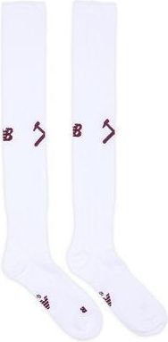 New Balance West Ham United Homme New Balance 26/27 Home Sock en Blanc, Polyester, Taille L