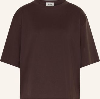 Drykorn Drykorn Oversized-Shirt Pinara braun