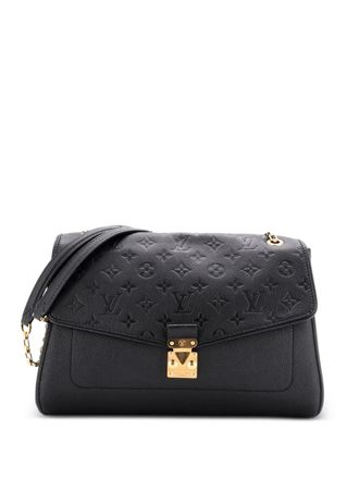 Louis Vuitton sac port&eacute; &eacute;paule monogramm&eacute; Empreinte en cuir MM - Noir