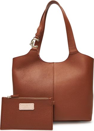Coccinelle Handtasche Coccinelle Hand Grained L E1 SHA 11 02 01 Braun