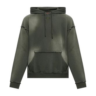 Diesel S-Pock-Hood Sweatshirt - - Sweatshirts & Hoodies - Herren - Gr&uuml;n - 2XL