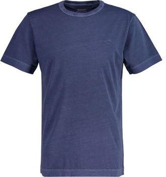 GANT Sunfaded SS T-Shirt, Bleu Marine poussi&eacute;reux, X-Large