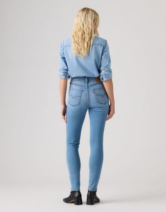 Levi's 721 jean skinny taille haute bleu clair