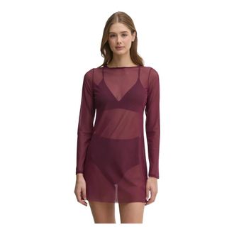 Bond-Eye Robe de plage - Femme - Maillots de bain - Violet - Taille: 40/42 FR