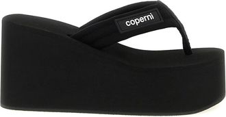 Coperni Femme, Chaussures, Noir, Taille: 36 EU Sandale compens&eacute;e de marque