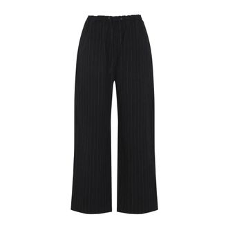 STUDIO NICHOLSON Homme, Pantalons, Noir, Taille: XL Sonny Drawstring Pantalons