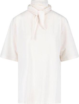 Christophe Lemaire T-Shirt Mit Schal
