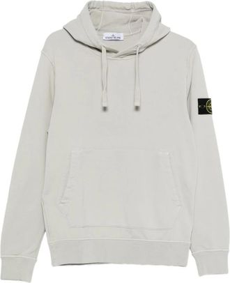 Stone Island Homme, Sweatshirts et sweats &agrave; capuche, Gris, Taille: S SweaT-shirt &agrave; Capuche avec Poche Kangourou