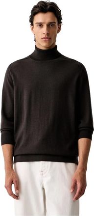 Marc O'Polo Regular Turtleneck Sweater - - Knitwear - Herren - Grau - L