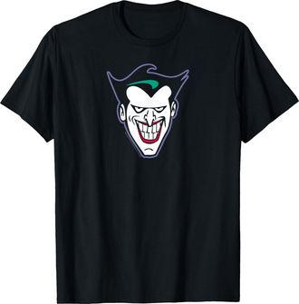 DC Comics Batman: The Animated Series Joker Face T Shirt T-Shirt