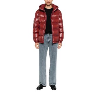 Herno Daunenjacke - - Jackets - Herren - Rot - XL