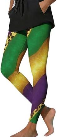 Generic Legging pour femme, coupe haute, pantalon de yoga long, leggings de loisirs graphiques exquis pour femmes, Noir, 3XL