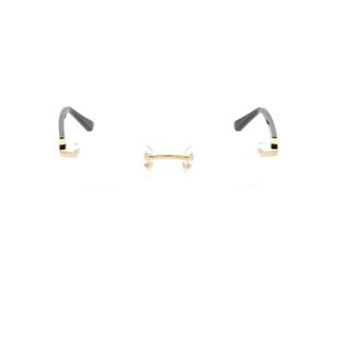 Cartier Rahmenlose Sonnenbrille - - Accessories - unisex - Schwarzk - ONE SIZE