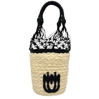 Miu Miu Sac seau Pre-owned - Femme - Pre-owned - Beige - Taille: ONE Size