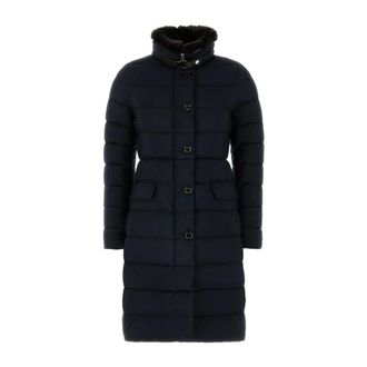 Moorer Mitternachtsblaue Vetivers-Daunenjacke - - Coats - Damen - Blau - S
