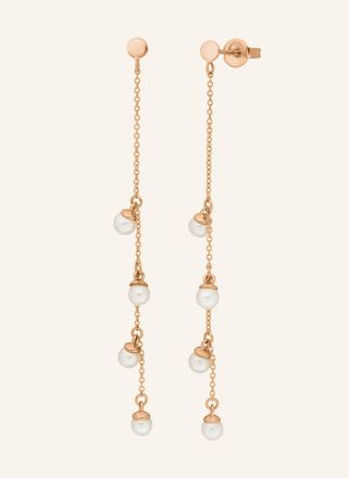 Leaf Ohrh&auml;nger Perls Aus 14 Karat Ros&eacute;gold rosegold