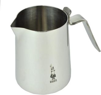 Bialetti Nuovo Elegance 75cl Milk Pitcher 75 cl, Bollilatte, Acciaio, Inox, Argento