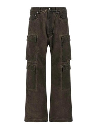 Rick Owens Pantalons D&eacute;contract&eacute;s - Gris
