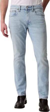 Calvin Klein Herren Jeans Hose Marbled Beacon Slim Fit, Blau (Marbled Beacon), 30W/31L