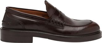 Elia Maurizi Femme, Chaussures, Brun, Taille: 39 EU Penny Loafer