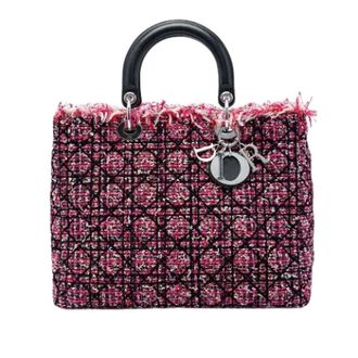 Dior Sac &agrave; main Lady Pre-loved - Femme - Pre-owned - Rose - Taille: ONE Size
