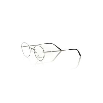 Frankie Morello Homme, Accessoires, Gris, Taille: ONE Size Lunettes de Vue en M&eacute;tal Rondes