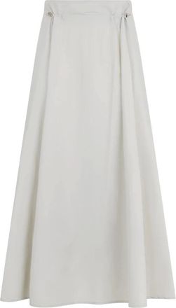 Herno Femme, Jupes, Gris, Taille: 42 FR Long Skirt