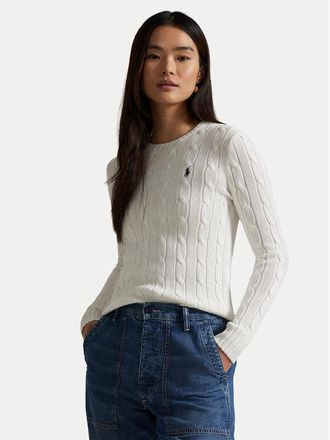 Polo Ralph Lauren Pullover 211971869007 Wei&szlig; Slim Fit