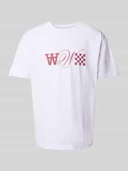 Wood Wood T-Shirt mit Logo-Print Modell Ace