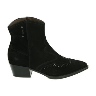 Nero Giardini Schwarzer Wildleder Westernstiefel - - Shoes - Damen - Schwarzk - 41 EU