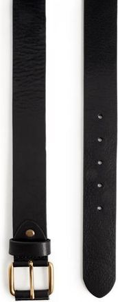 Au Printemps Paris Ceinture en cuir de vachette