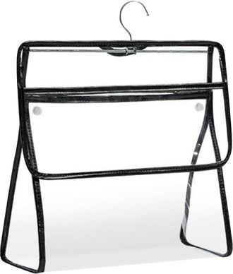 NUOBESTY wasserdichte Transparente H&auml;nge Aufbewahrungstasche PVC Gro&szlig; Fassungsverm&ouml;gen Bad Dormitory Praktische Wandtasche f&uuml;r Kleidung und Handy Platzsparend 