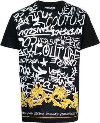 Versace T-shirt VERSACE JEANS 75GAH6SG-G89