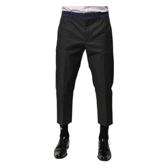 Dolce & Gabbana 3/4 Chinos Crop Hose - - Trousers - Herren - Grau - XS
