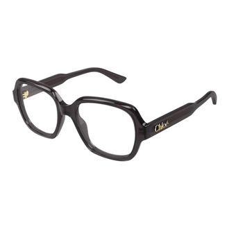 Chlo&eacute; Geometrisches Brillengestell - - Accessories - Damen - Grau - 53 MM