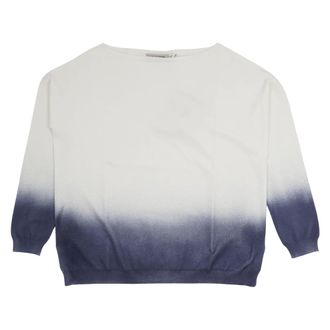 La Fileria Femme, Pulls, Bleu, Taille: 42 FR Maille ras du cou