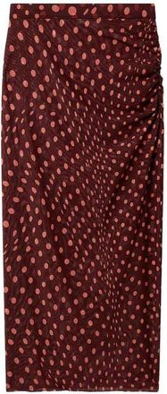 Stella McCartney Langer Rock - Bordeaux
