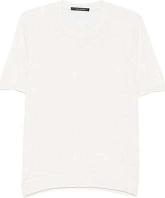 Tagliatore Homme, Pulls, Blanc, Taille: 2XL Pulls &agrave; col rond