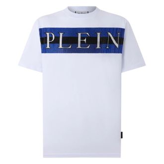 Philipp Plein T-Shirts - - Tops - Herren - Wei&szlig; - S