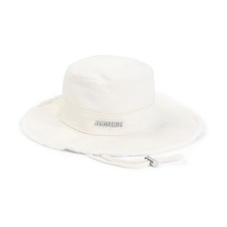 Jacquemus Homme, Accessoires, Blanc, Taille: 58 CM Le Bob Artichaut Hat