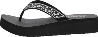 Skechers Femme, Chaussures, Noir, Taille: 39 EU Vinyasa Flip Flops
