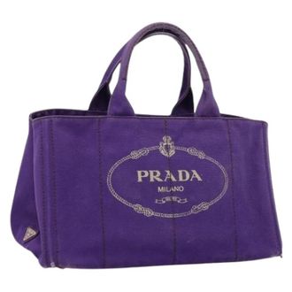 Prada Pre-owned Vintage Tote Bag - - Pre-owned - Damen - Lila - ONE SIZE