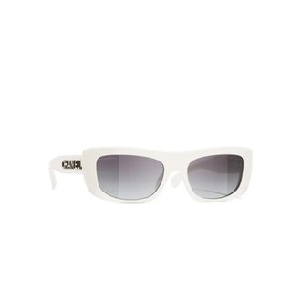 Chanel 1828S6 Sonnenbrille - - Accessories - Damen - Wei&szlig; - 56 MM