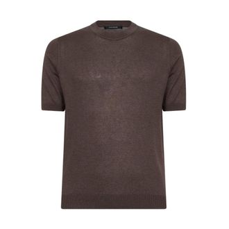 Tagliatore Homme, Tops, Brun, Taille: L Josh T-Shirt