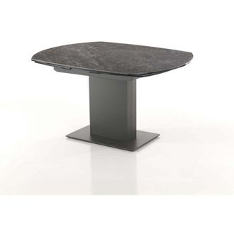 Oresteluchetta Ausziehbarer Esstisch aus Keramik, modernes Design, 77x120/180cm, Moore Marble A