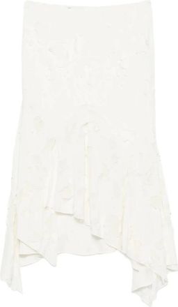 Avavav Avavav, Femme, Jupes, Blanc, Taille: 36 FR Midi Skirts